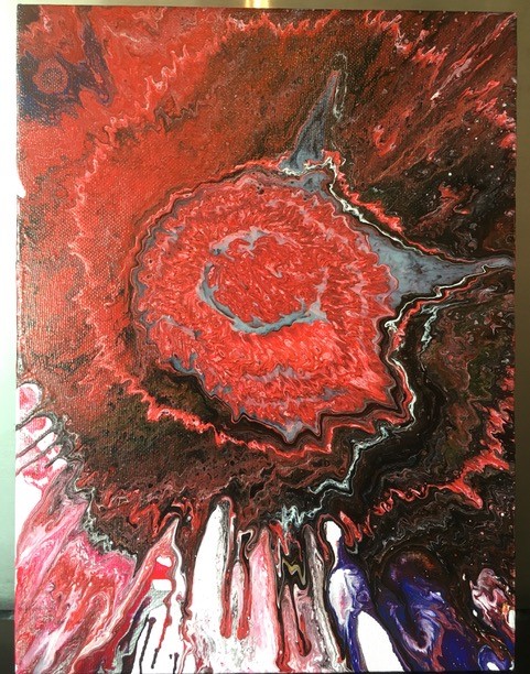 ACRYLIC INK POURING – Charles Evans Art